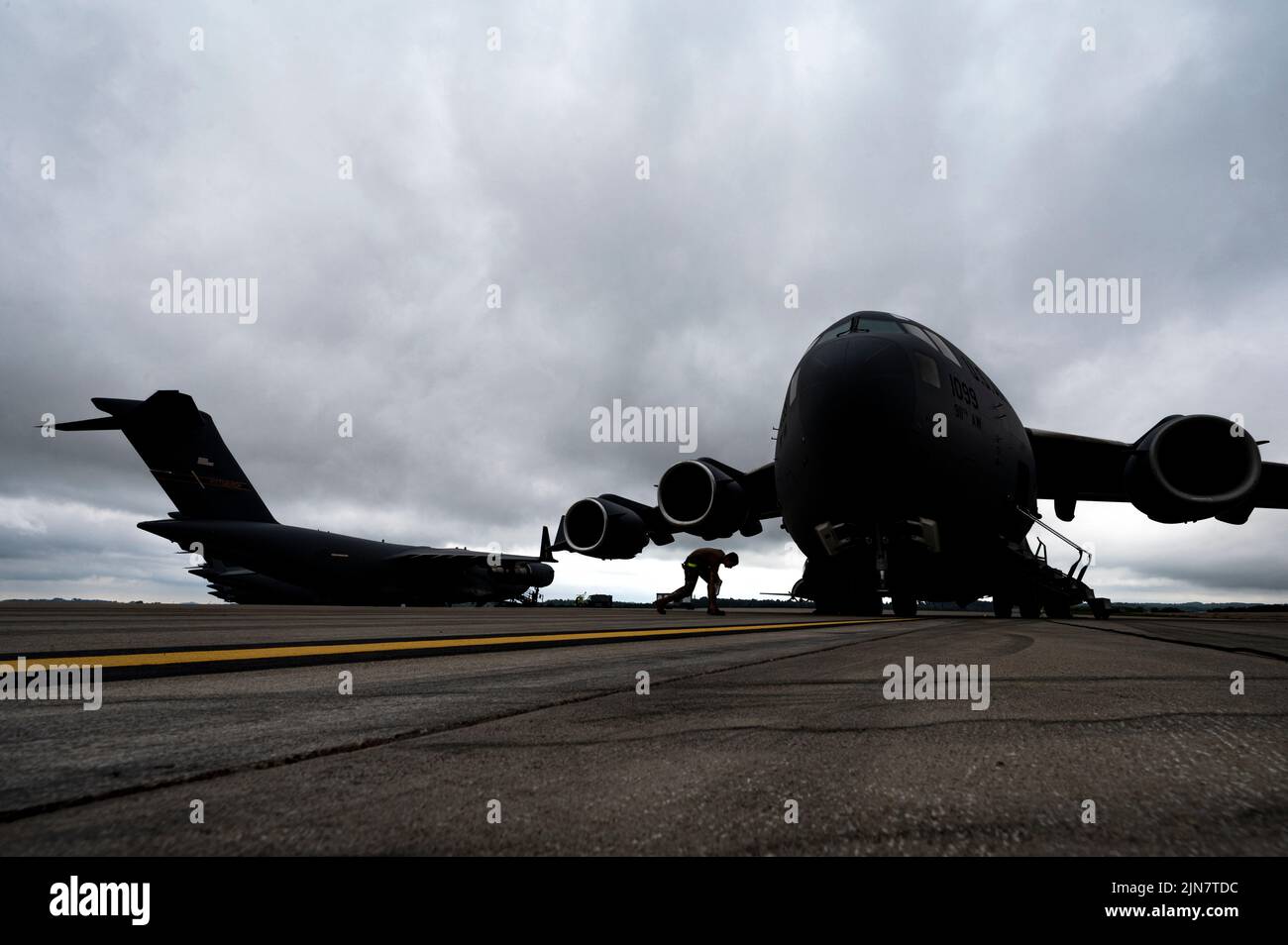 Tech. Sgt. Nick Boswell, 911th Aircraft Maintenance Squadron crew chief ...