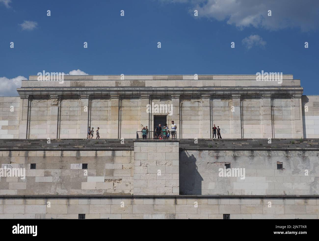 NUERNBERG, GERMANY - CIRCA JUNE 2022: Zeppelinfeld translation Zeppelin ...
