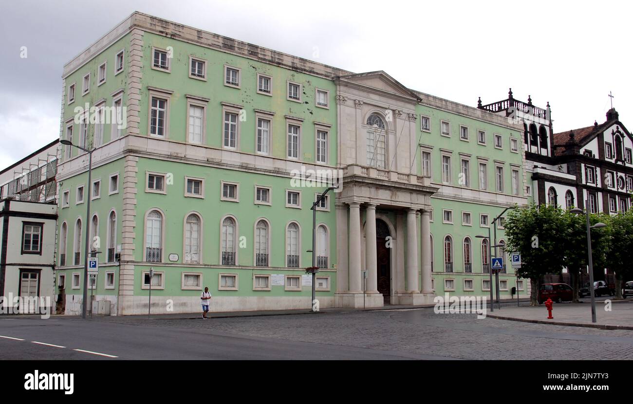 Santa Casa da Misericordia, classical building in historic heart of the ...