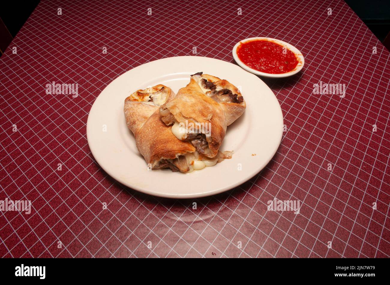 Delicious authentic and traditional Italian dish known as the steak ...