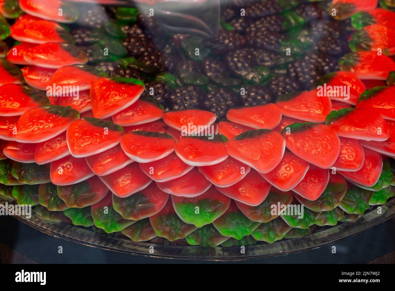 Large variety of sweets and candies Stock Photo - Alamy