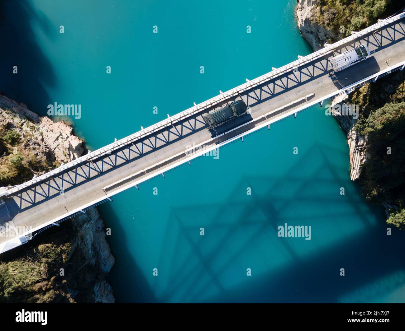 Aerial image of Rakaia River, New Zealand Stock Photo - Alamy