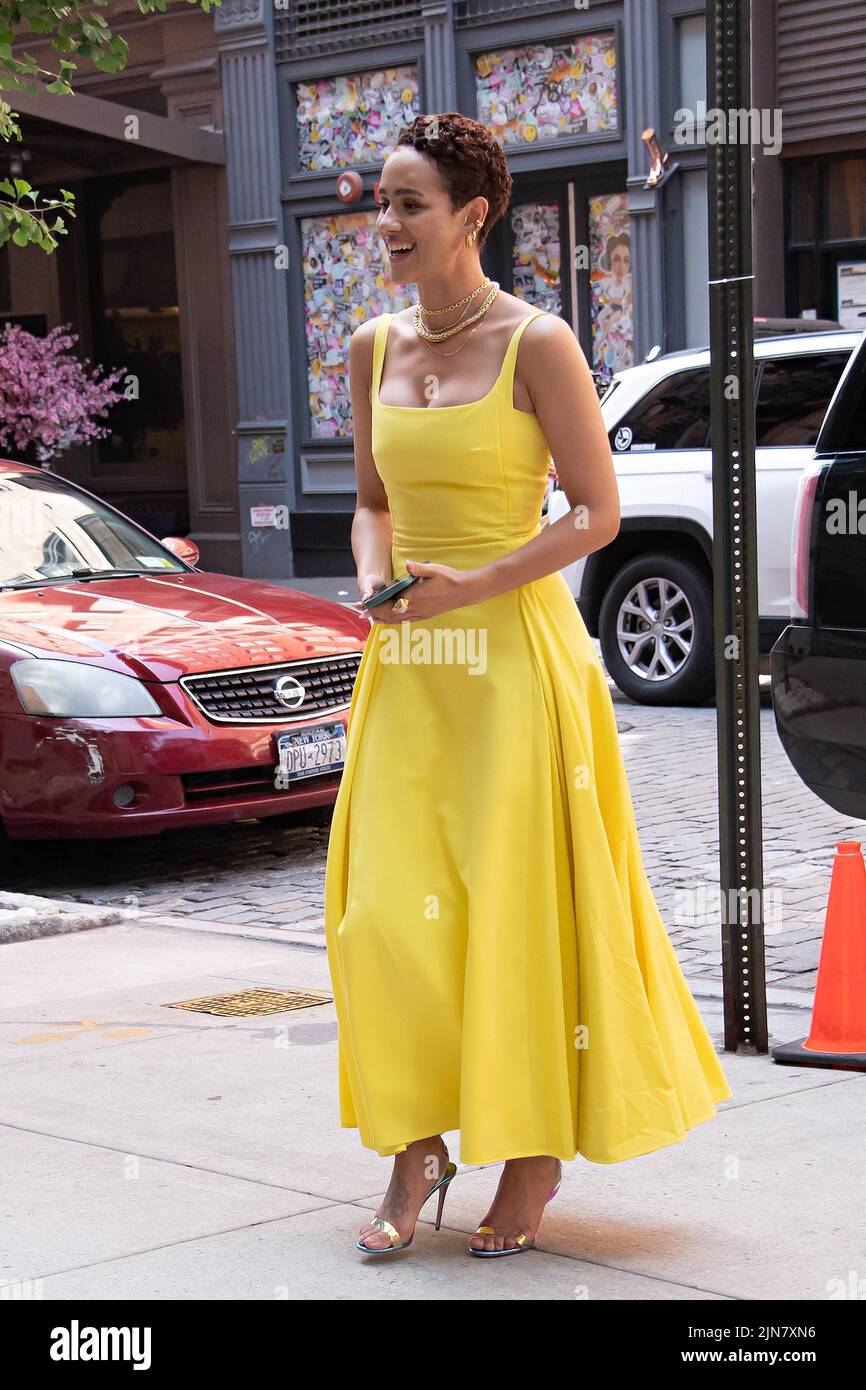 Nathalie Emmanuel Sighting in NYC -PICTURED: Nathalie Emmanuel ...