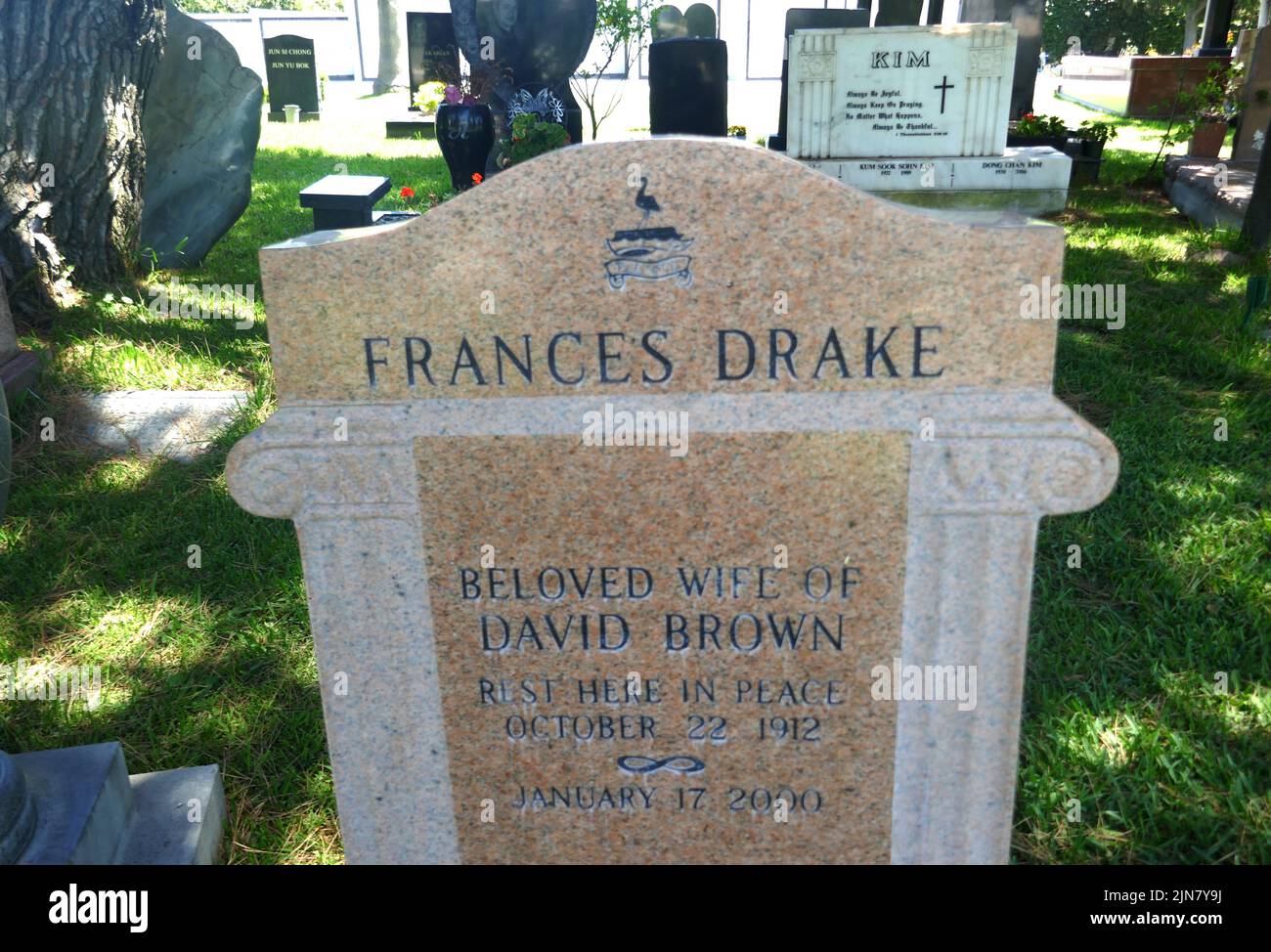 Los Angeles, California, USA 5th August 2022 Actress Frances Drake's ...