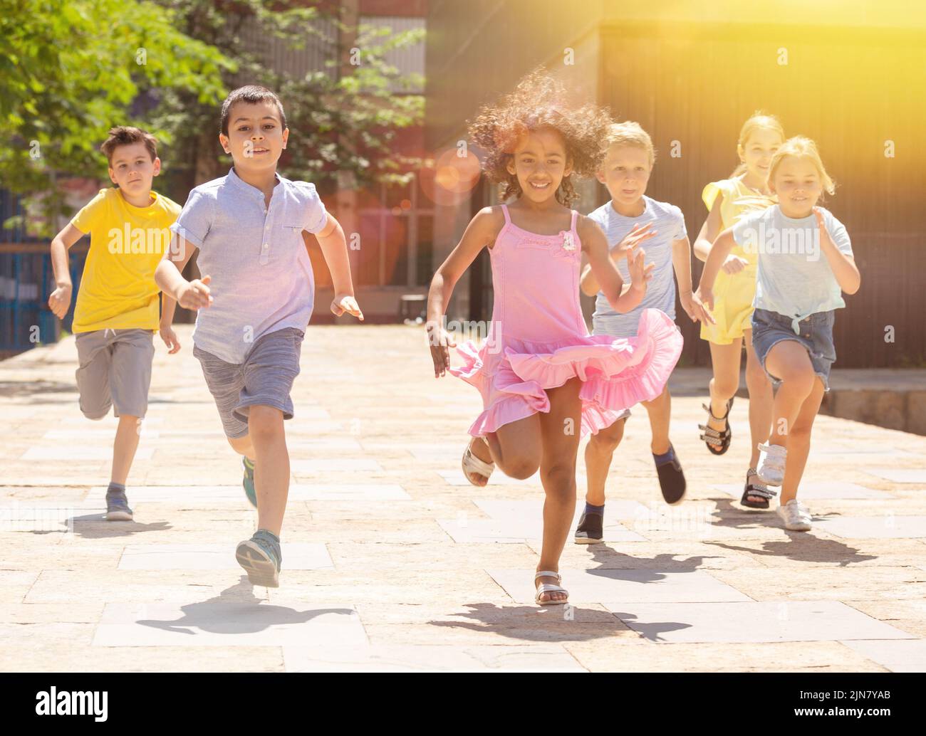 African american kids playing street hi-res stock photography and ...