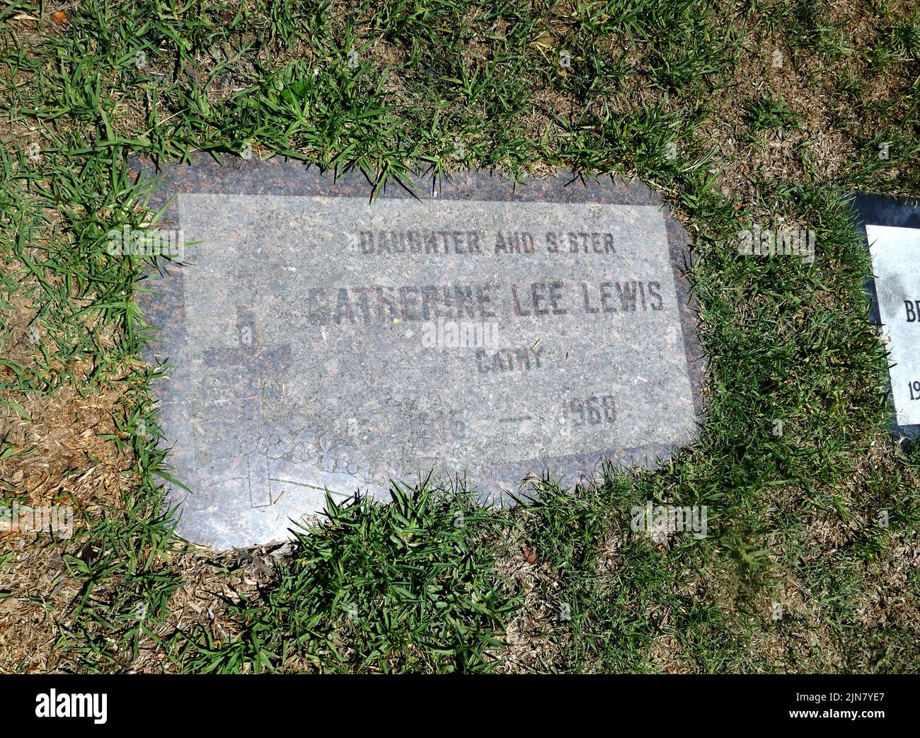 Los Angeles, California, USA 5th August 2022 Actress Cathy Lewis Grave ...