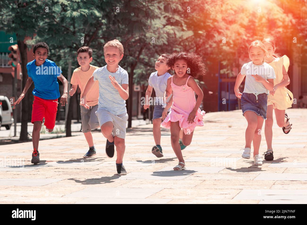 Colombian children playing hi-res stock photography and images - Alamy