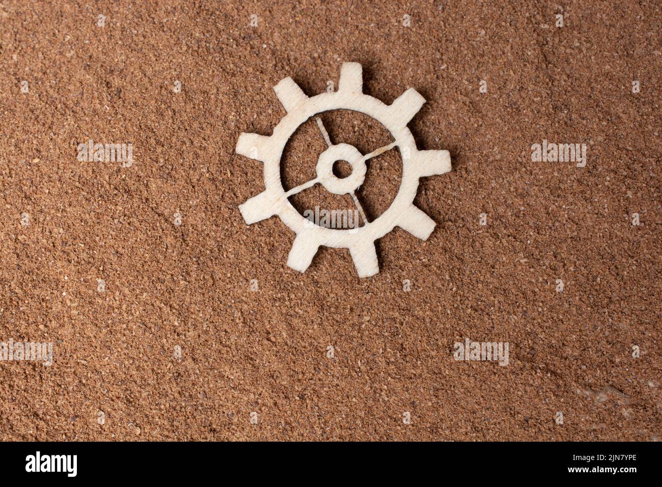 Gear wheels as The concept of mechanism and engineering Stock Photo - Alamy