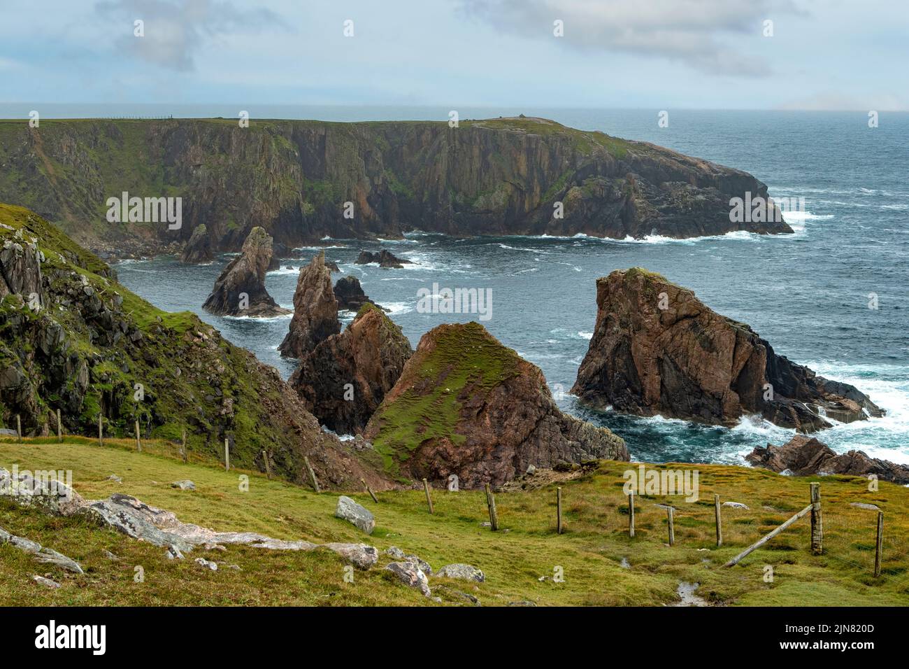 Sea Stacks, Mangersta, Isle of Lewis, Outer Hebrides, Scotland Stock ...