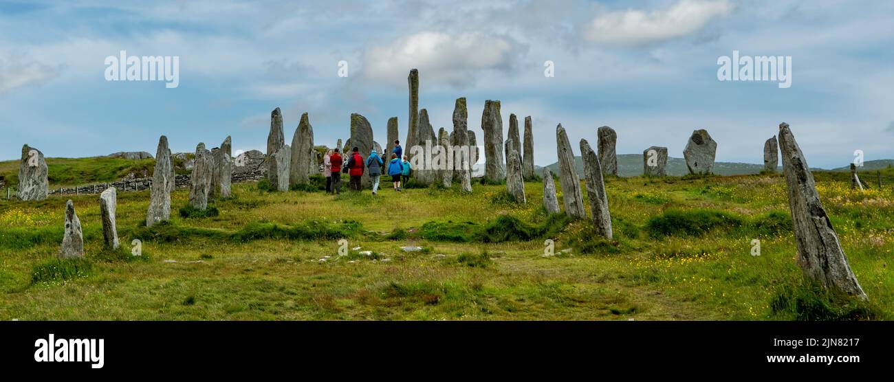 Calanais Standing Stones, Callanish, Isle of Lewis, Outer Hebrides ...