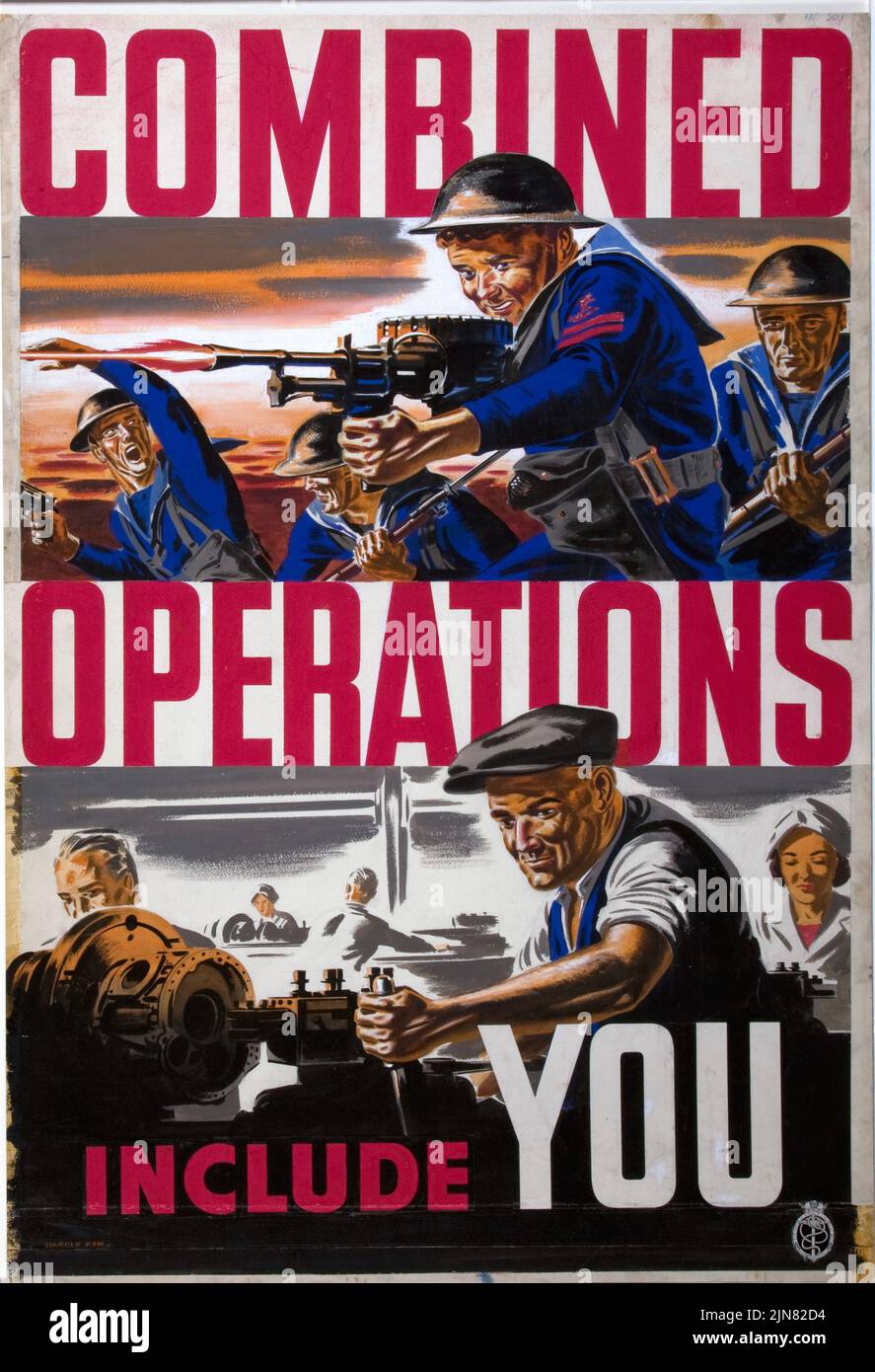 Vintage british propaganda ww2 poster uk hi-res stock photography and ...