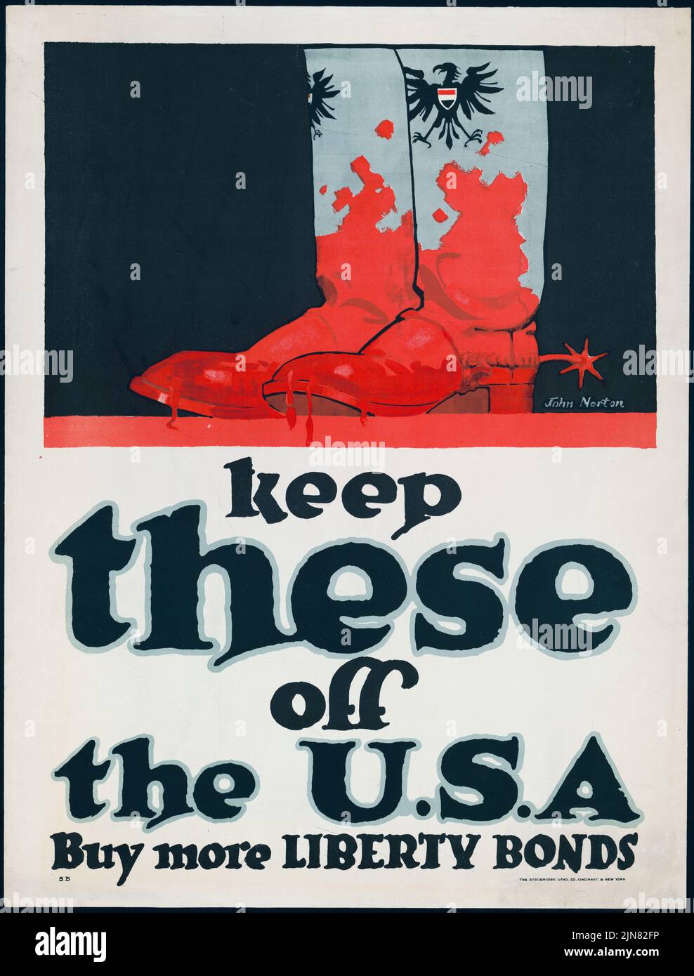 Keep these off the U.S.A. – Buy more Liberty Bonds (1918) American ...