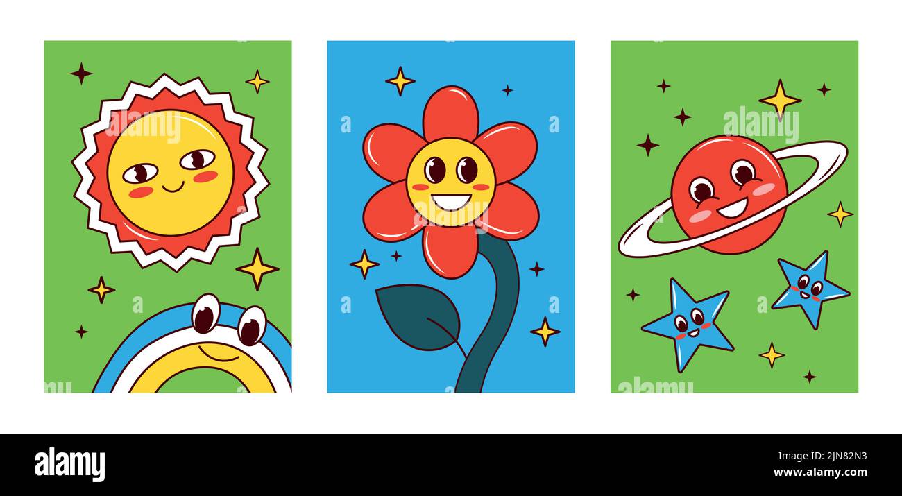 Funny covers set Stock Vector Image & Art - Alamy