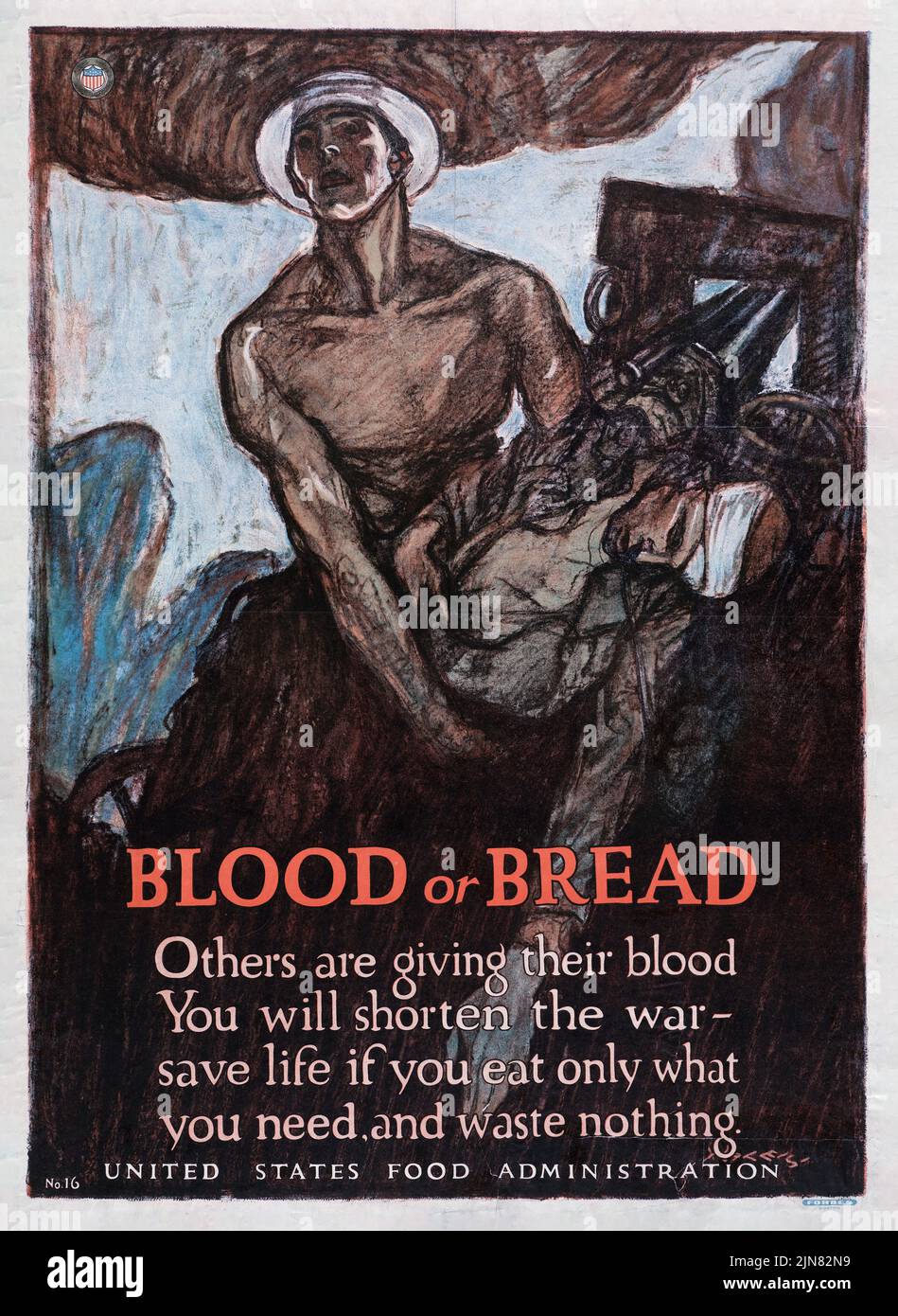 Blood or Bread, United States Food Administration (1917) American World ...