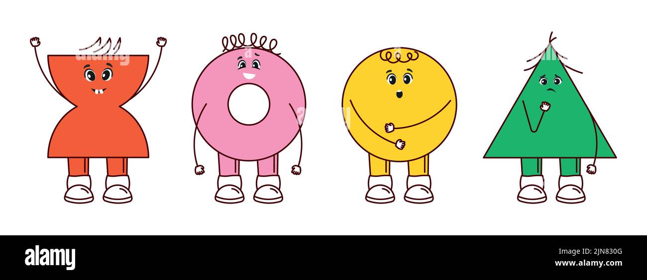 Geometric Figures set Stock Vector Image & Art - Alamy