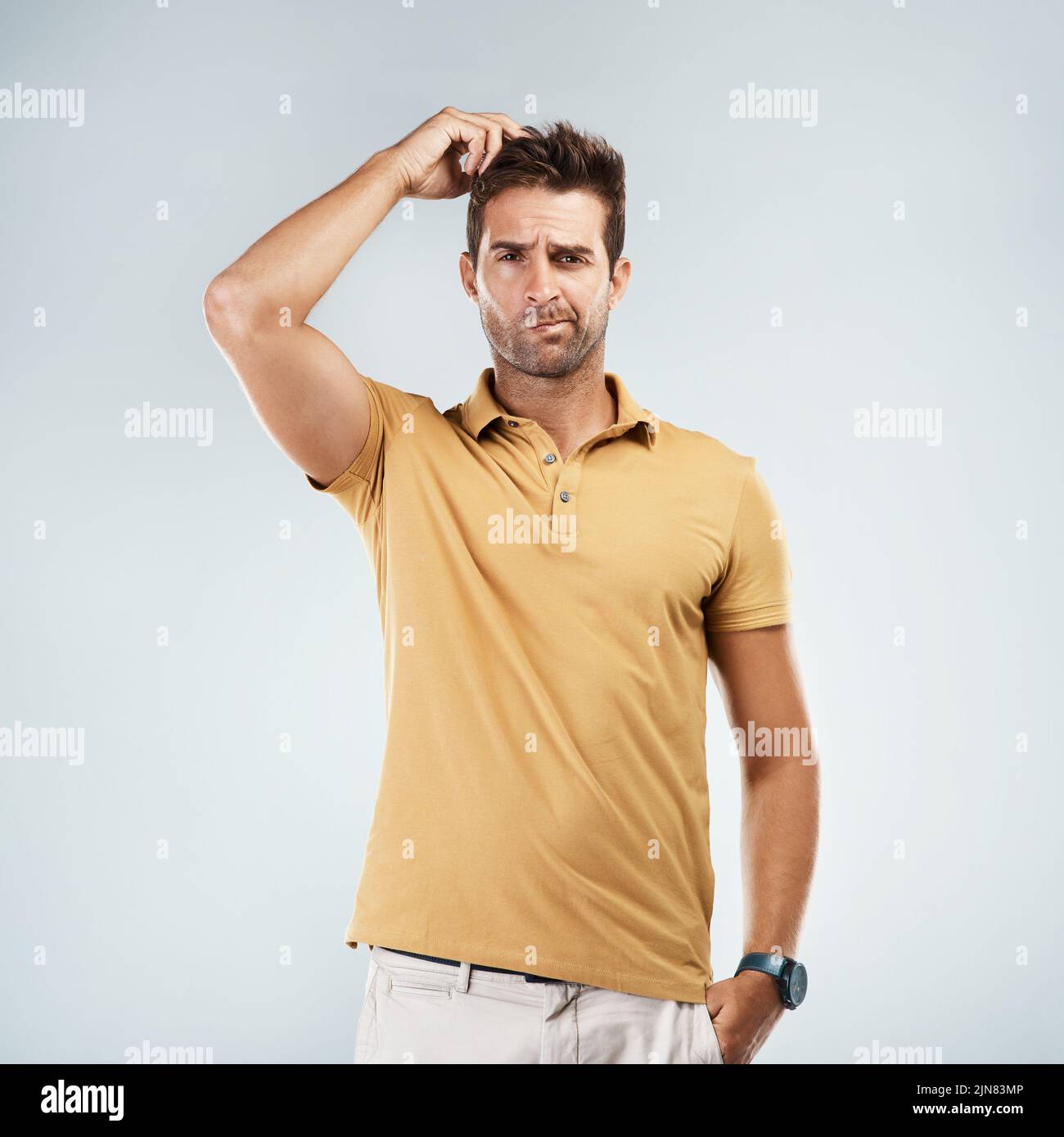 Confused facial expression not children hi-res stock photography and ...