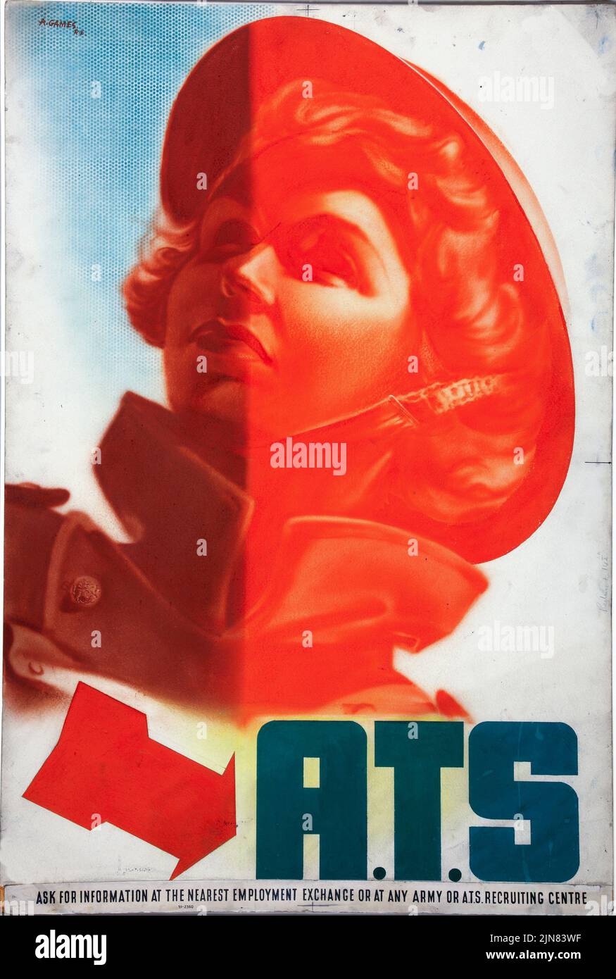 Ww2 british poster ats hi-res stock photography and images - Alamy