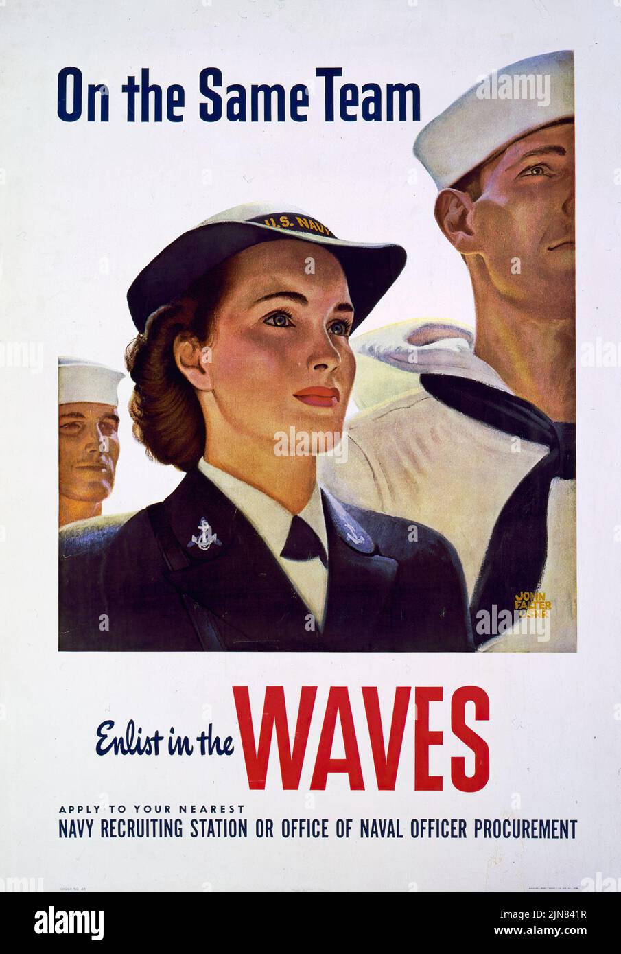 Vintage ww2 1940s propaganda recruitment poster hi-res stock ...
