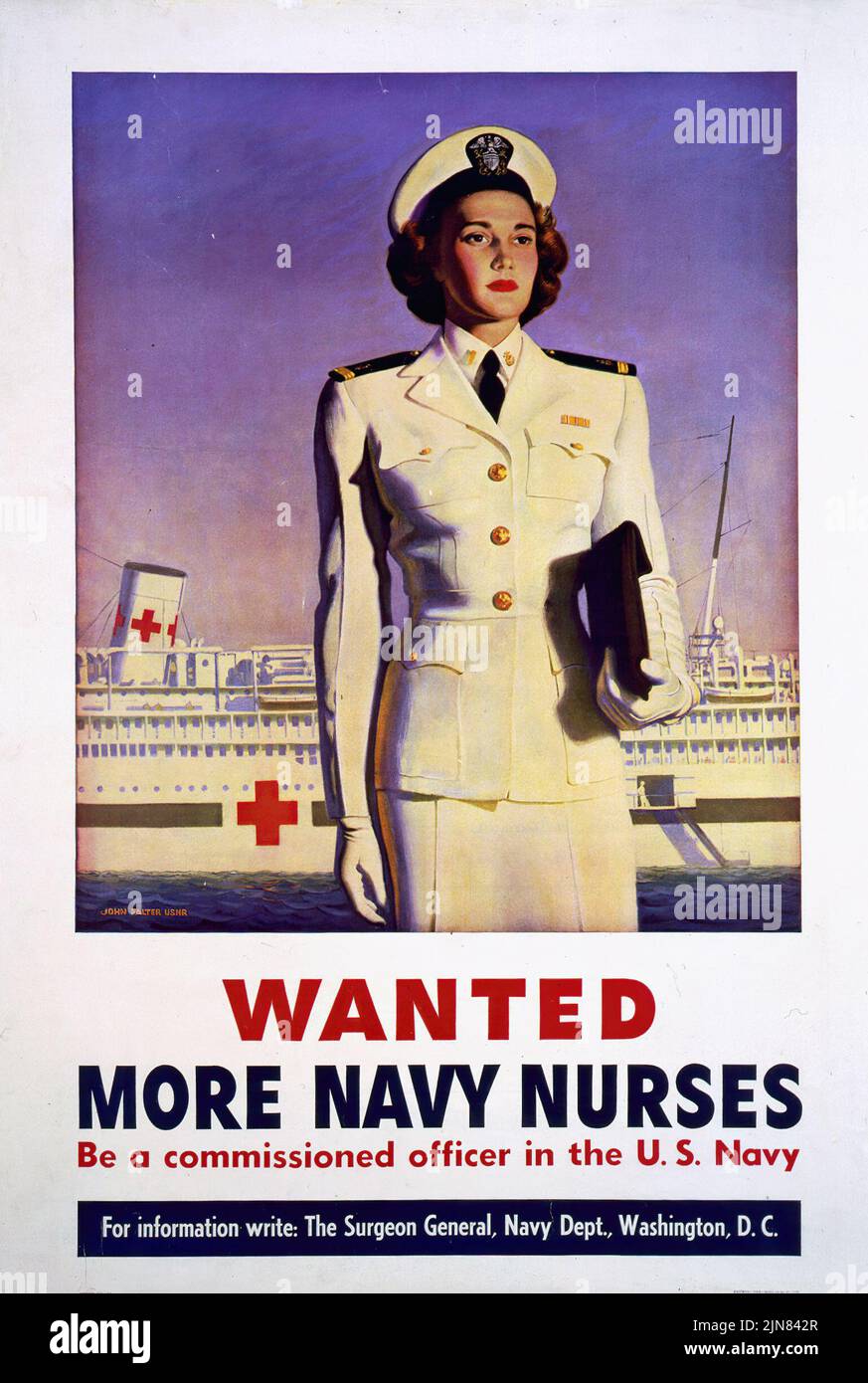 U s navy recruitment poster hi-res stock photography and images - Alamy