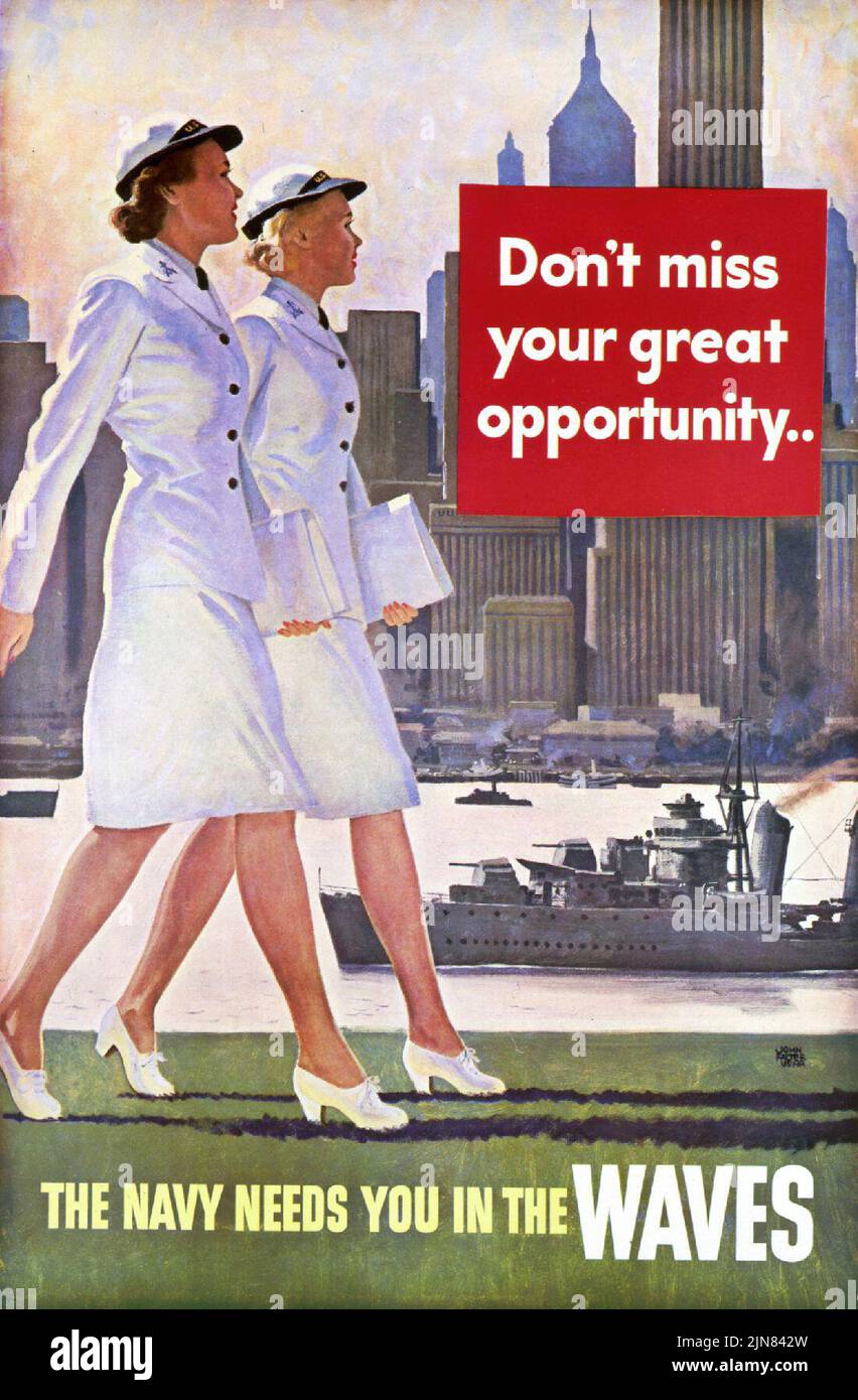 Ww2 usa navy propaganda poster hi-res stock photography and images - Alamy