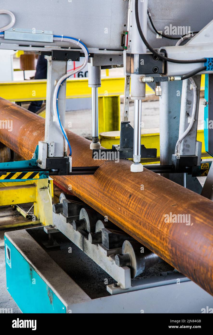 Automated precision cutting Stock Photo - Alamy