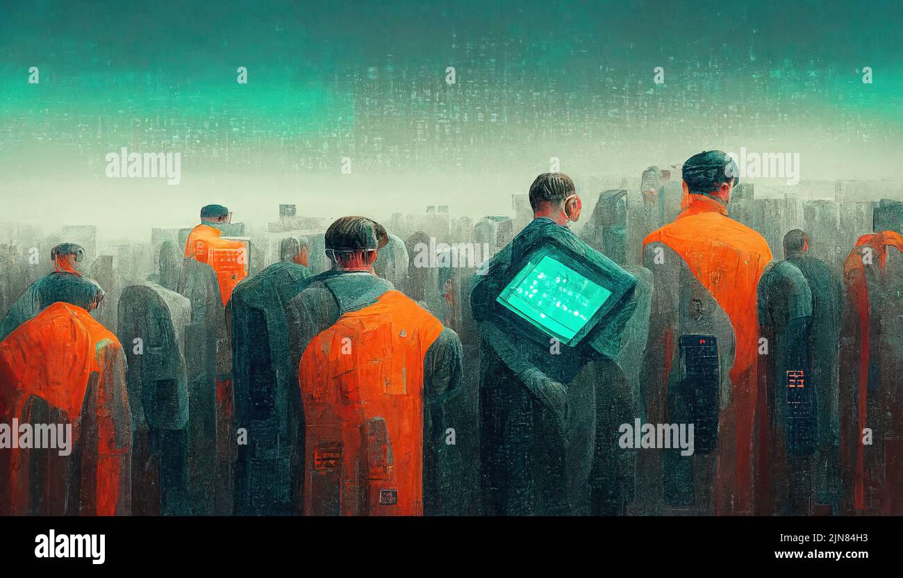 Data mining, conceptual illustration Stock Photo - Alamy