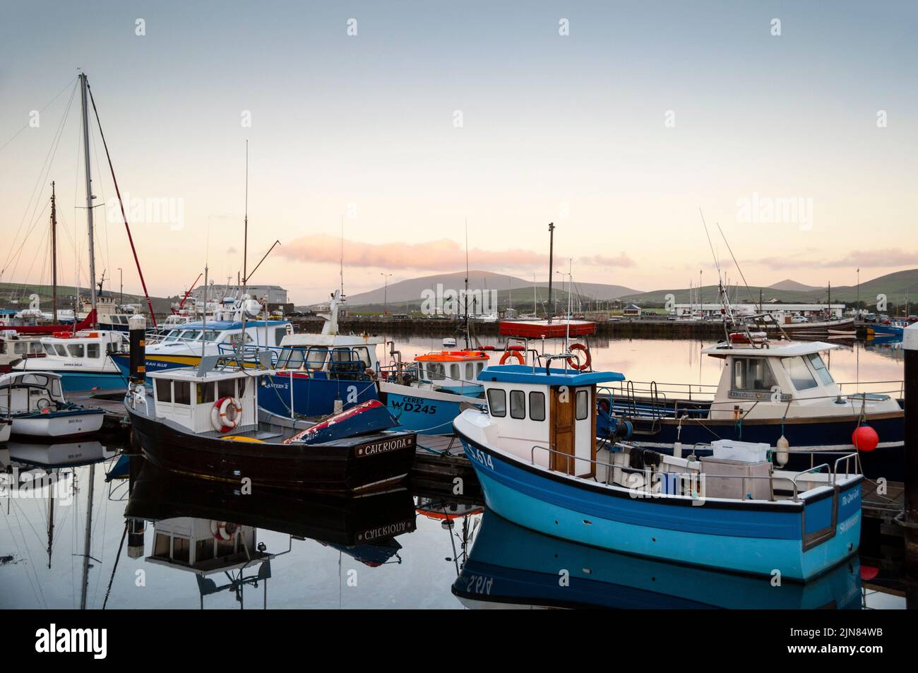 Fishing boats in dingle bay hi-res stock photography and images - Alamy