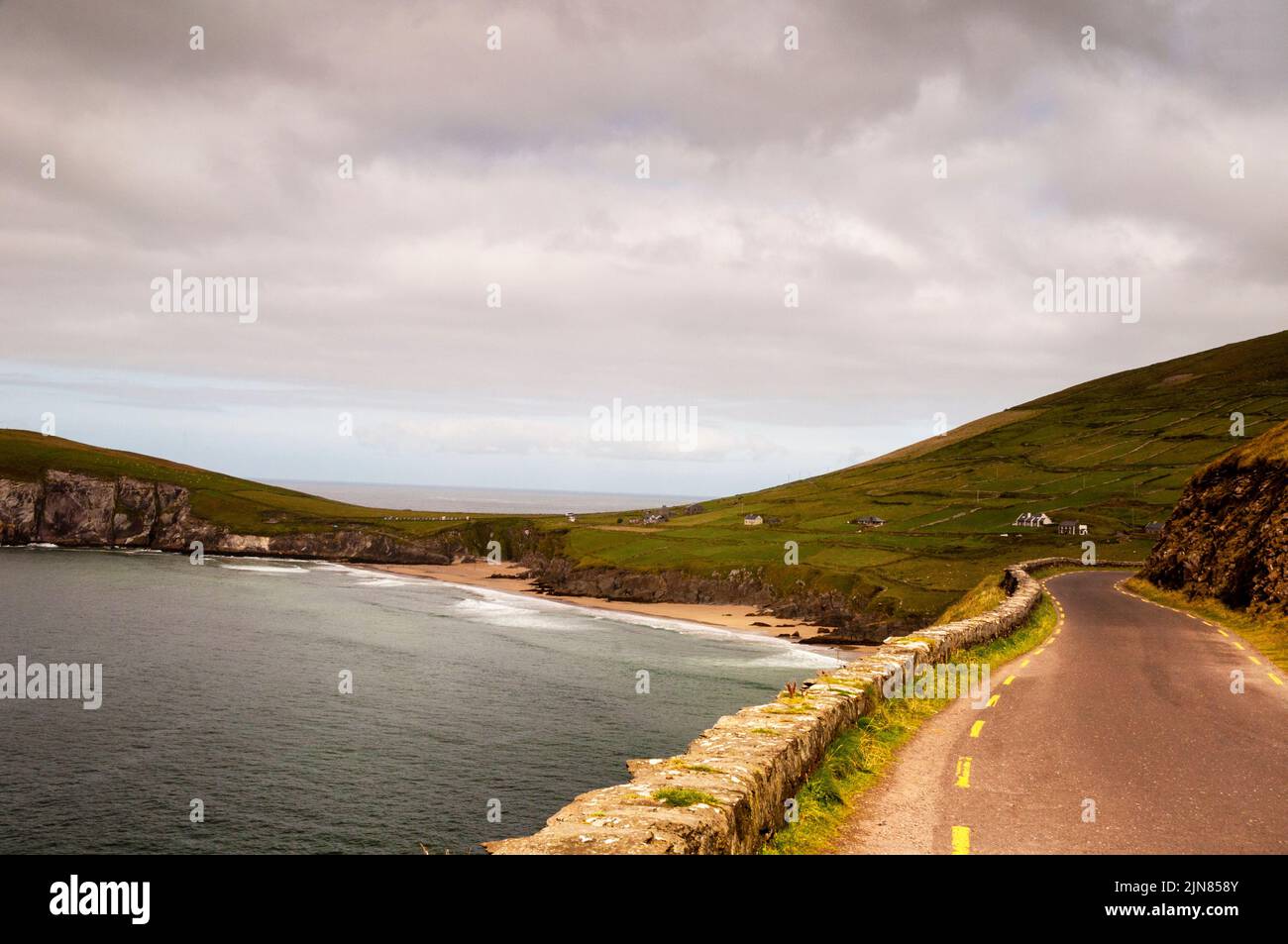 Slea Head to Dunmore Head on the Dingle Peninsula in Ireland Stock ...