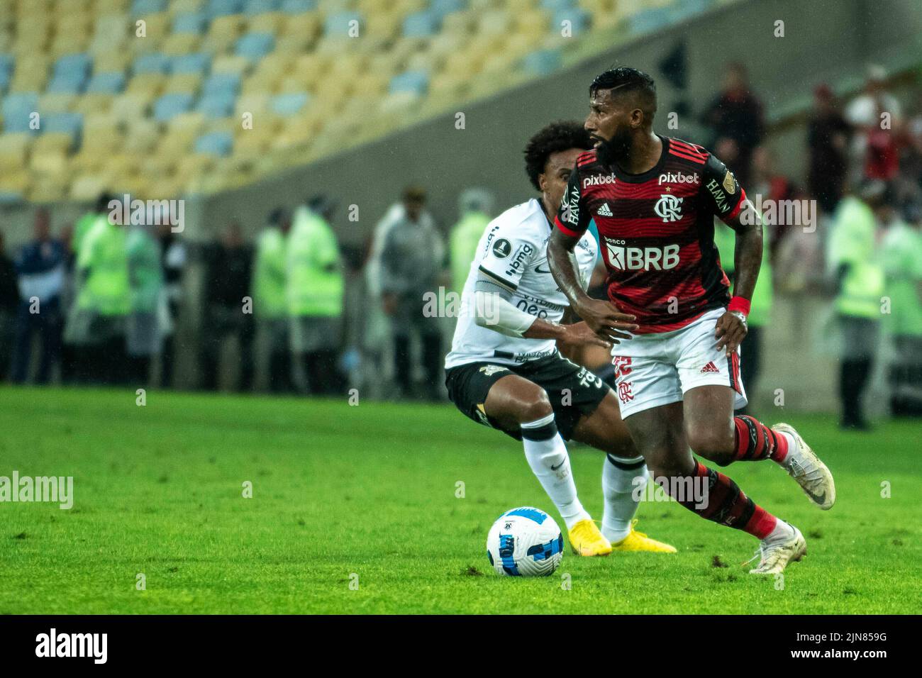 Rio De Janeiro, Brazil. 09th Aug, 2022. Photo during Flamengo x ...