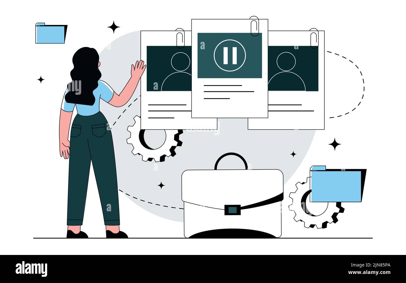 Portfolio page hi-res stock photography and images - Alamy