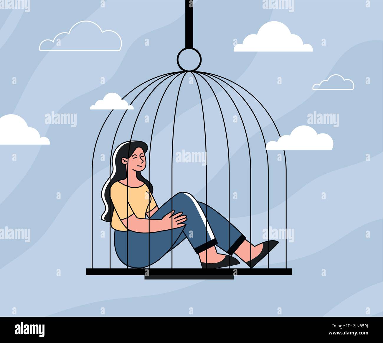 Psychological issues concept Stock Vector Image & Art - Alamy