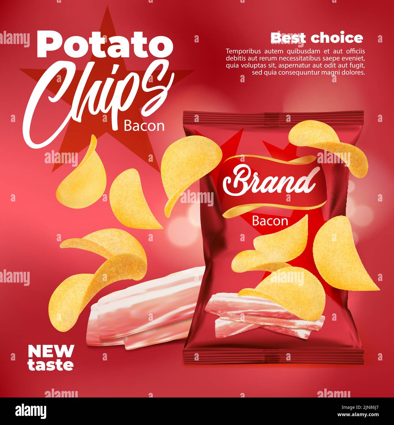 Ham packet Stock Vector Images - Alamy