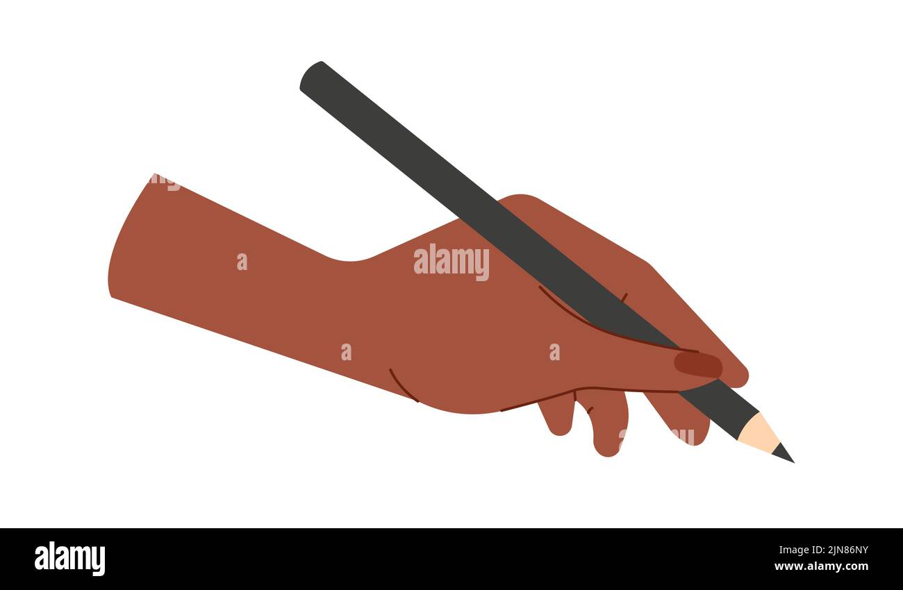 Hand fist holding blank Stock Vector Images - Alamy