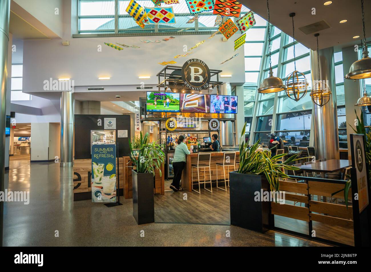 Barrio Brewing location at Tucson International Airport, Arizona, USA ...