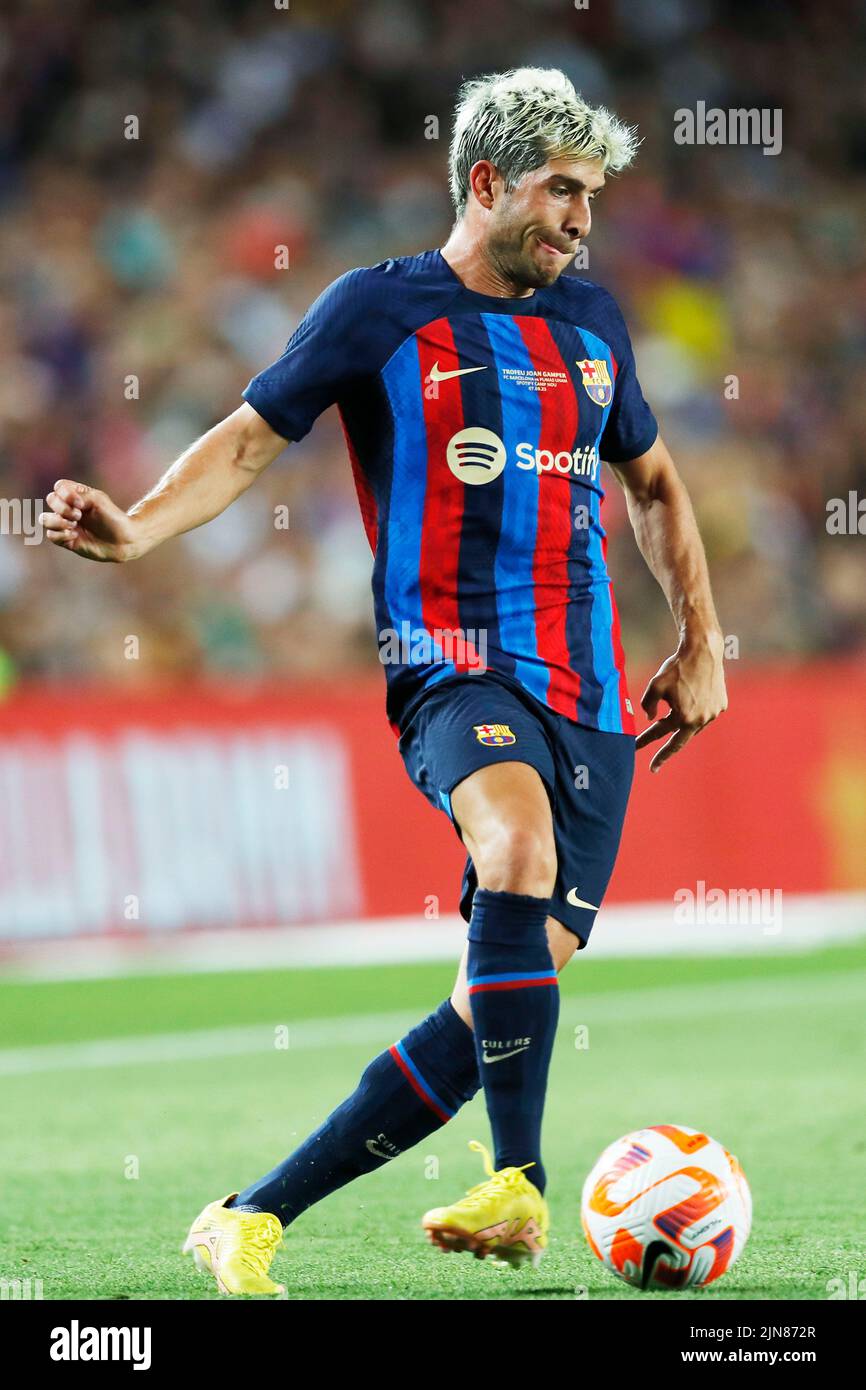 Barcelona, Spain. Credit: D. 7th Aug, 2022. Sergi Roberto (Barcelona ...