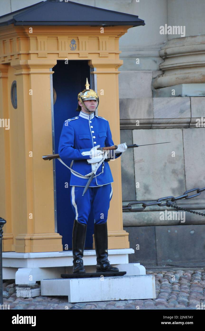The Swedish Royal Guard Stock Photo - Alamy