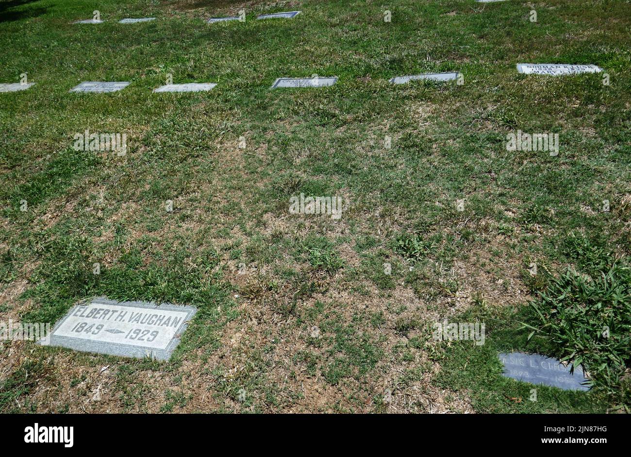 Los Angeles, California, USA 5th August 2022 John Taintor Foote's Grave ...