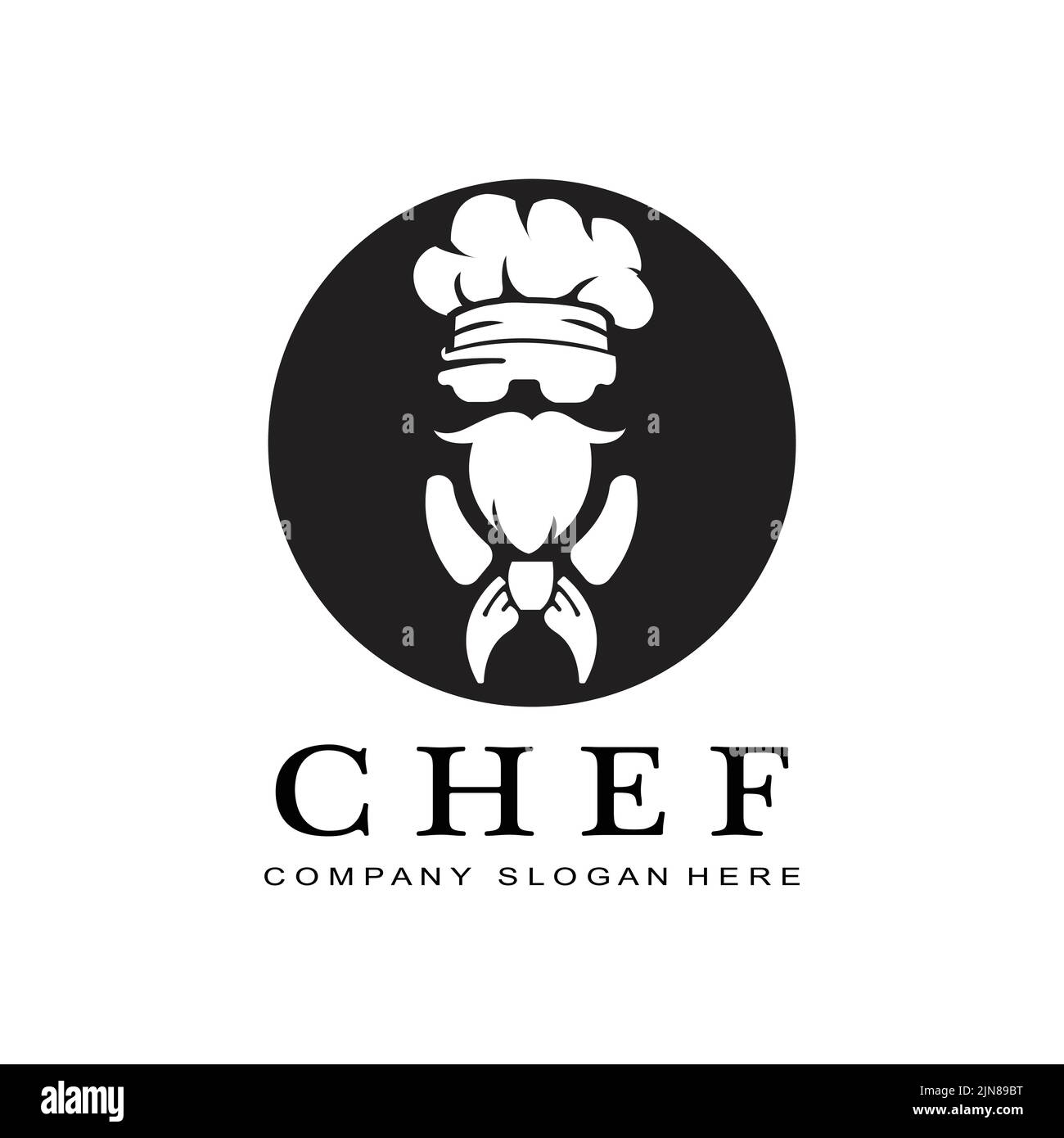 Restaurant Chef Logo Icon Symbol, cooking imagination hat, for company ...