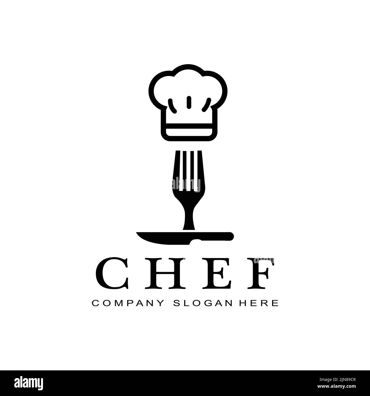 Restaurant Chef Logo Icon Symbol, cooking imagination hat, for company ...