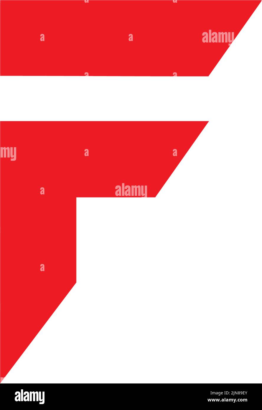 F letter initial logo design vector template Stock Vector Image & Art ...