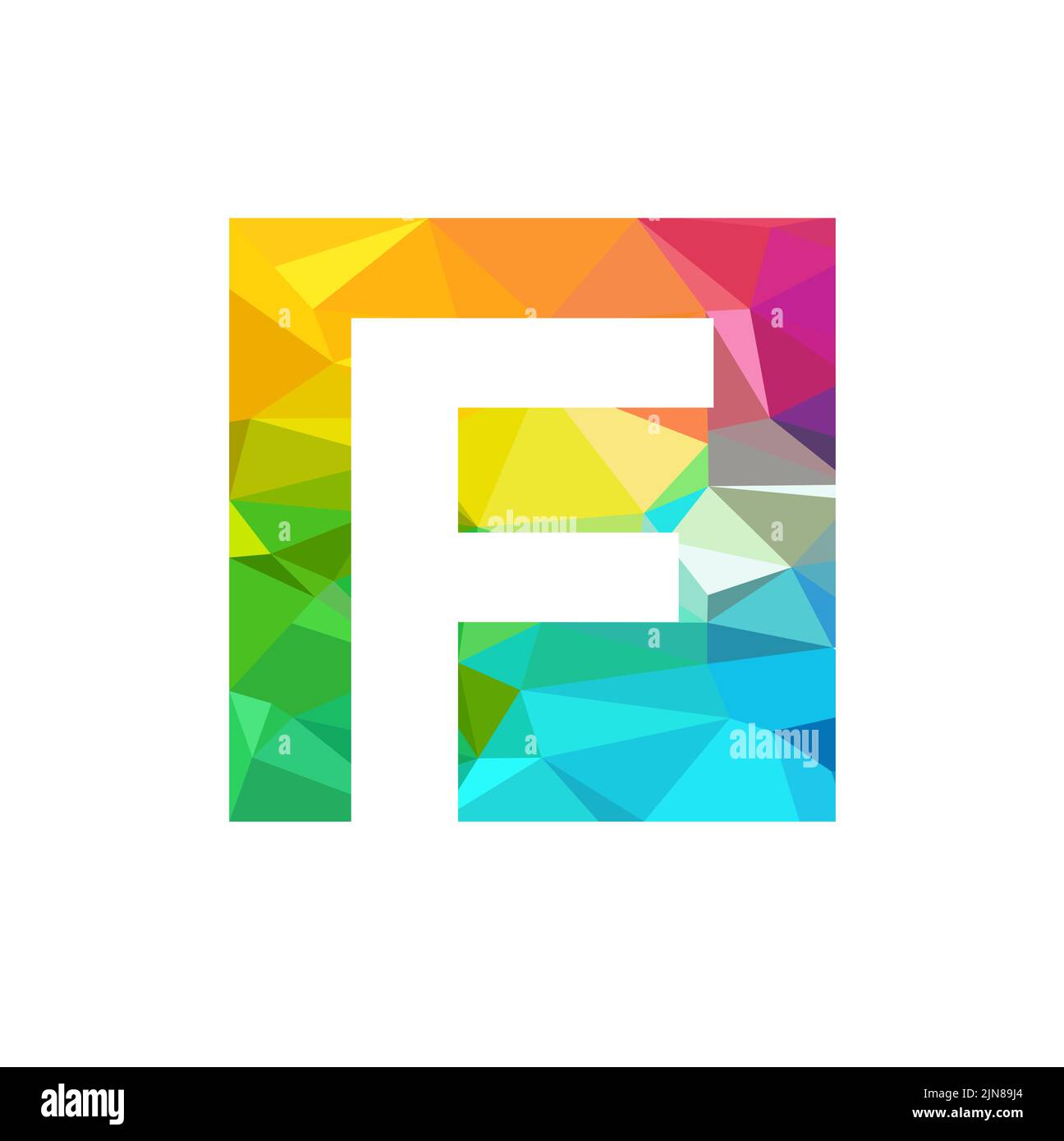 F letter initial logo design vector template Stock Vector Image & Art ...
