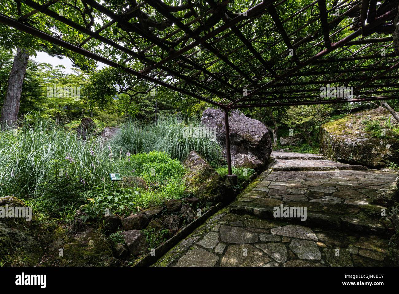 Gora Park is a Western-style landscape park located on the steep slope ...