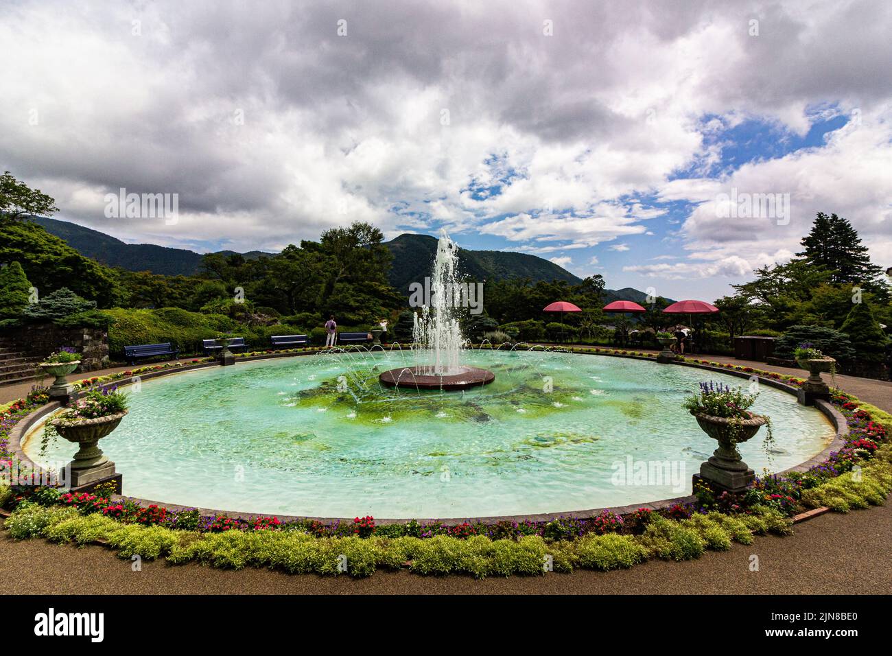 Gora Park Fountain - Gora Park is a Western-style landscape park ...