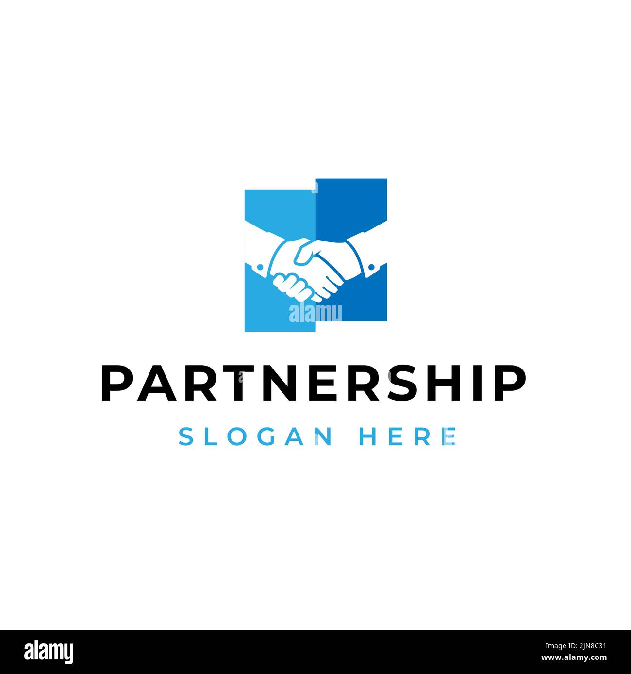 Handshake and partnership logo design template. Best deal logo design ...