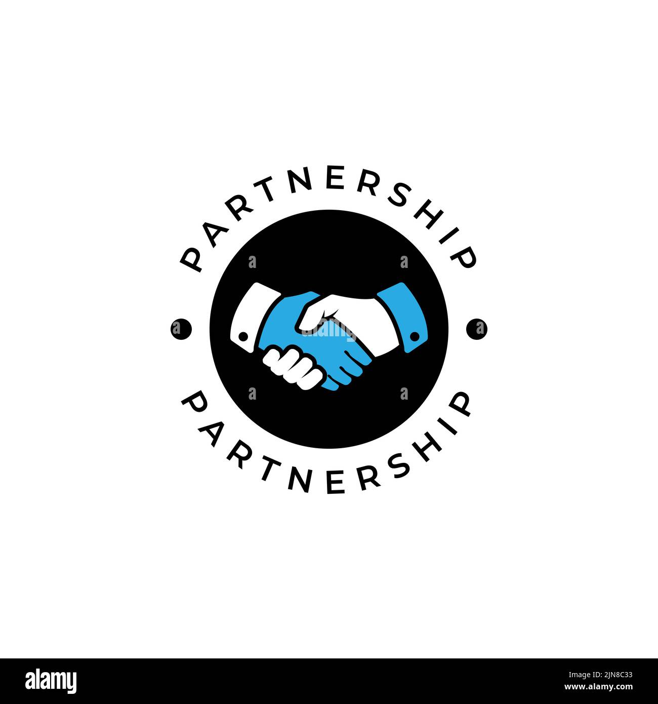 Handshake and partnership logo design template. Best deal logo design ...