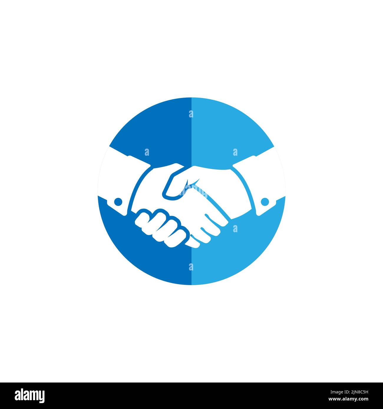 Handshake and partnership logo design template. Best deal logo design ...