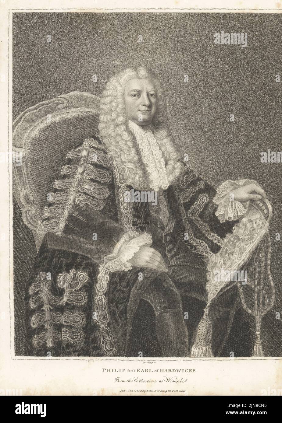 Philip yorke 1st earl of hardwicke hi-res stock photography and images ...