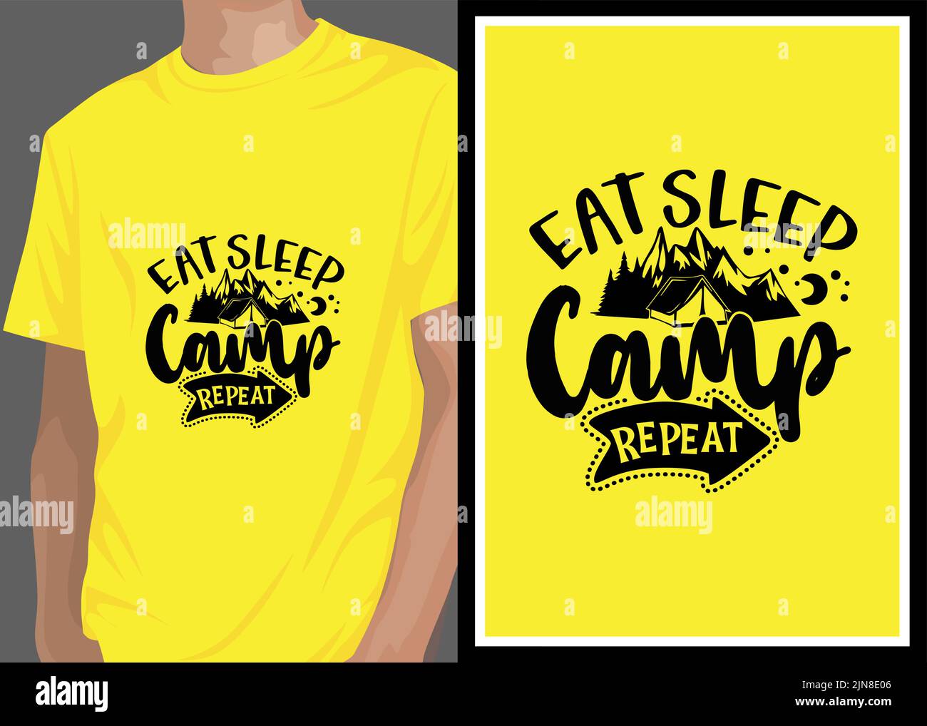 T shirt design logo hi-res stock photography and images - Alamy