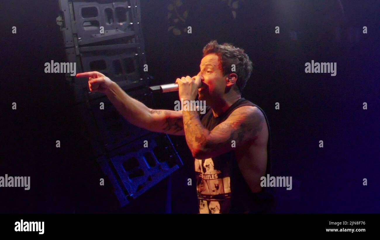 Anaheim, California, USA 6th August 2022 Simple Plan perform in Concert ...
