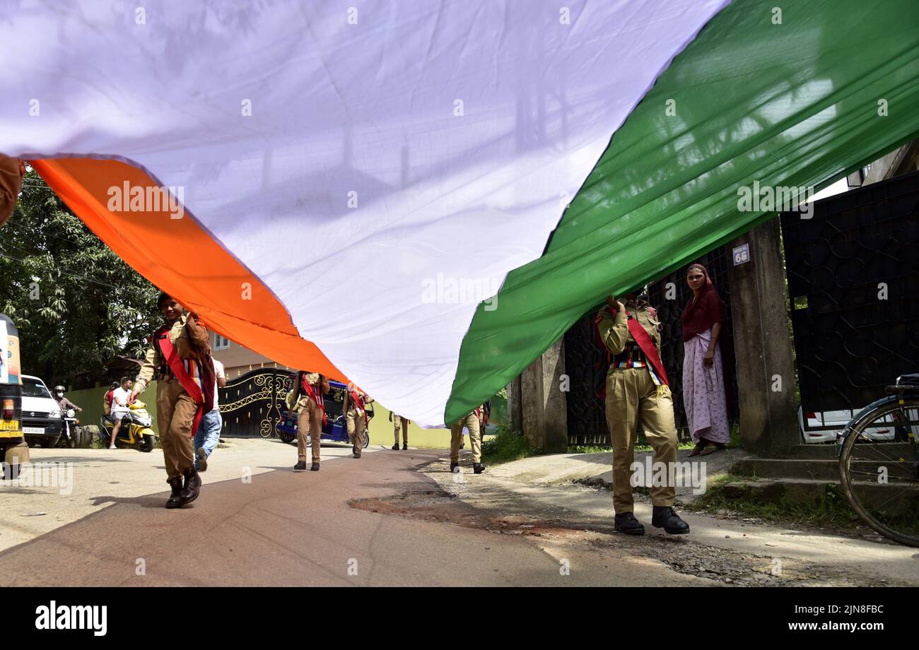 Indian host flag hi-res stock photography and images - Alamy